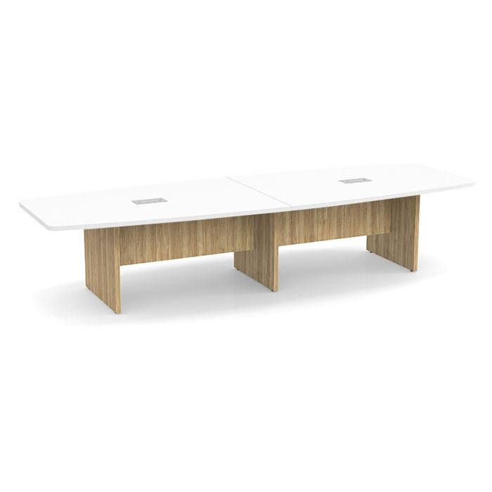 12' Brooklyn Series Laminate Boat Shaped Conference Table - NJ Office ...